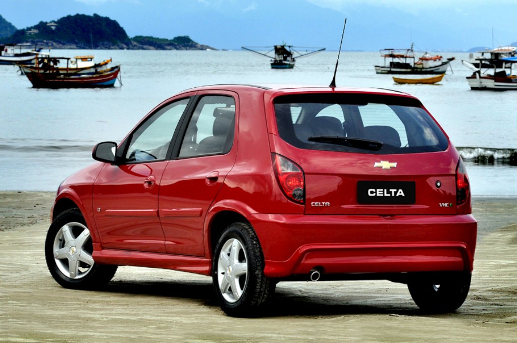 Chevrolet Celta technical specifications and fuel economy